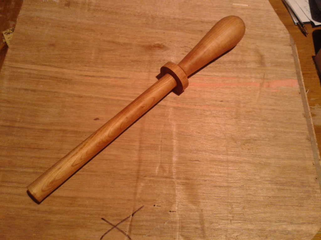 Belaying Pin | Bandoliers for the 17th Century Musketeer and other Wood ...